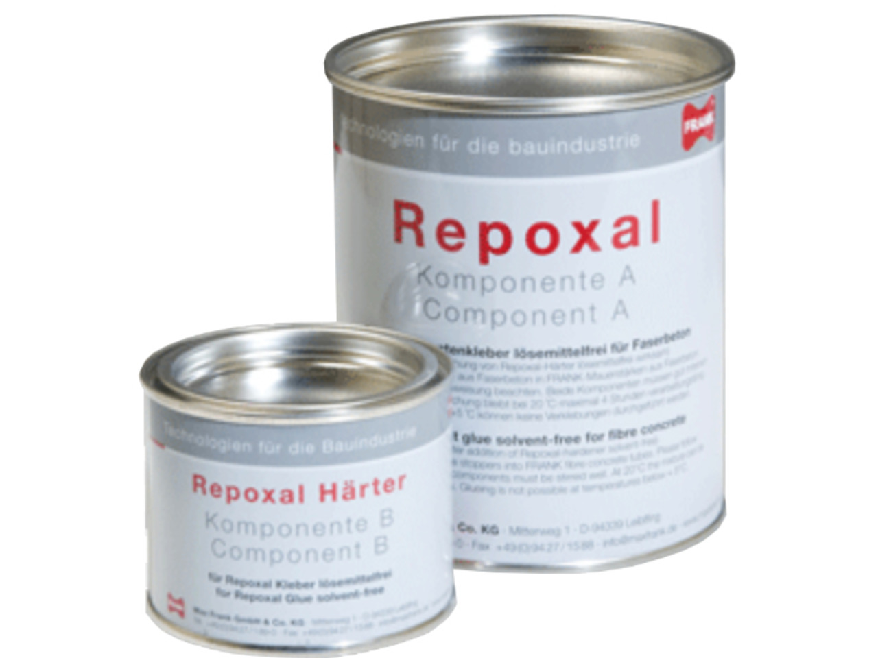 Webshop Händel Baugeräte & Mietpark GmbH - FRANK Repoxalkleber inkl. Härter